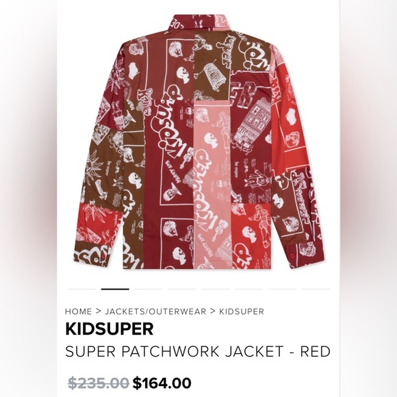 KidSuper Studios | Jackets & Coats | Kidsuper Studios Super Patchwork ...